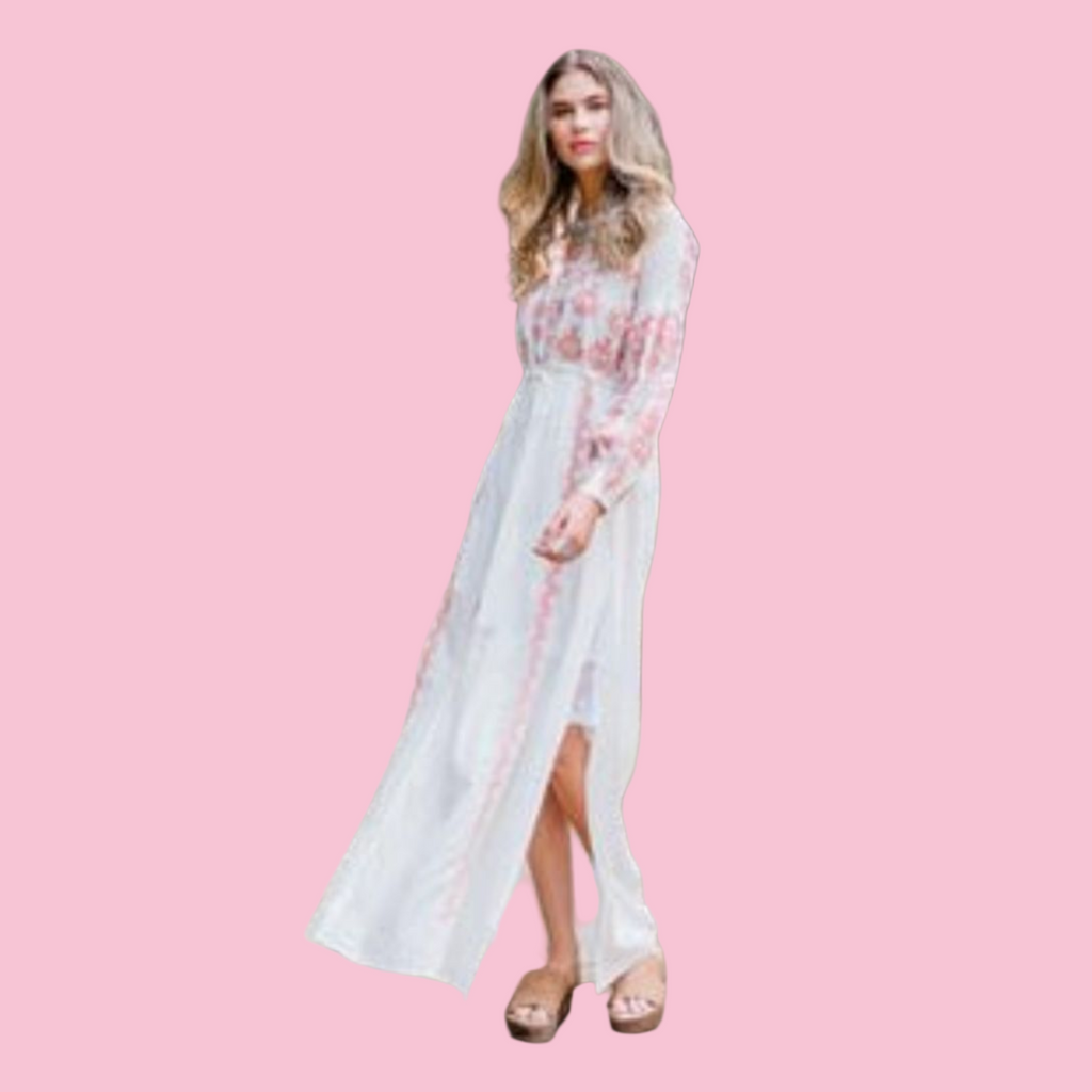 HOUSE OF SKYE - 'INDICA' Duster Dress Orchard Mist RRP $240 NWT ...